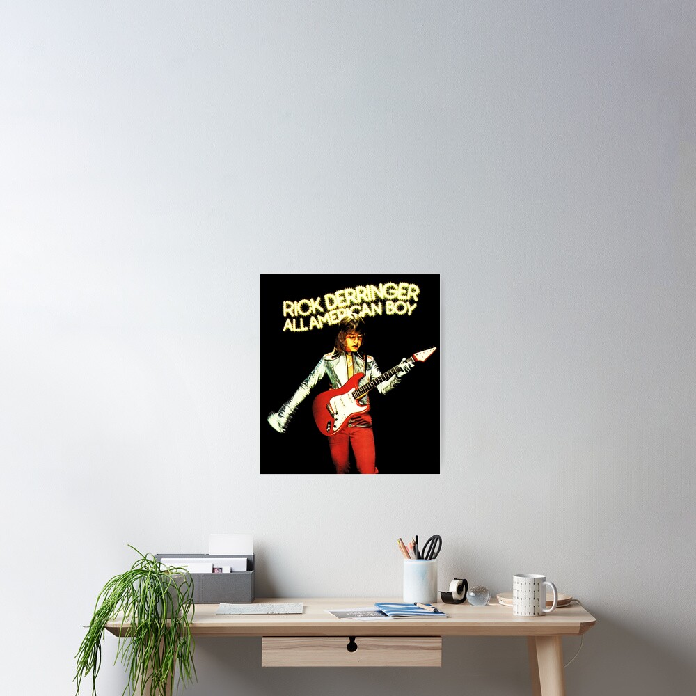 "Rick Derringer - All American Boy" Poster for Sale by amarques2d ...