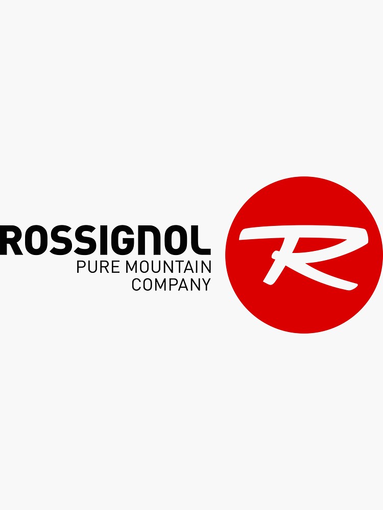 "Rossignol pure mountain products" Sticker for Sale by MurdoWatson ...