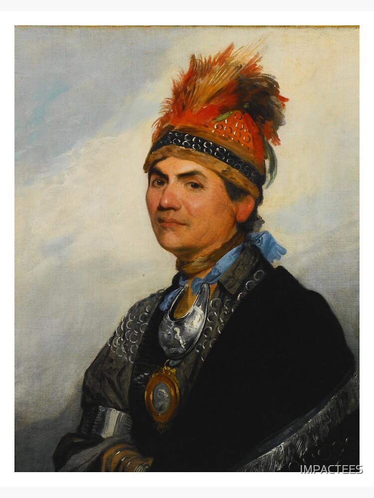 "Joseph Brant" Sticker for Sale by IMPACTEES | Redbubble