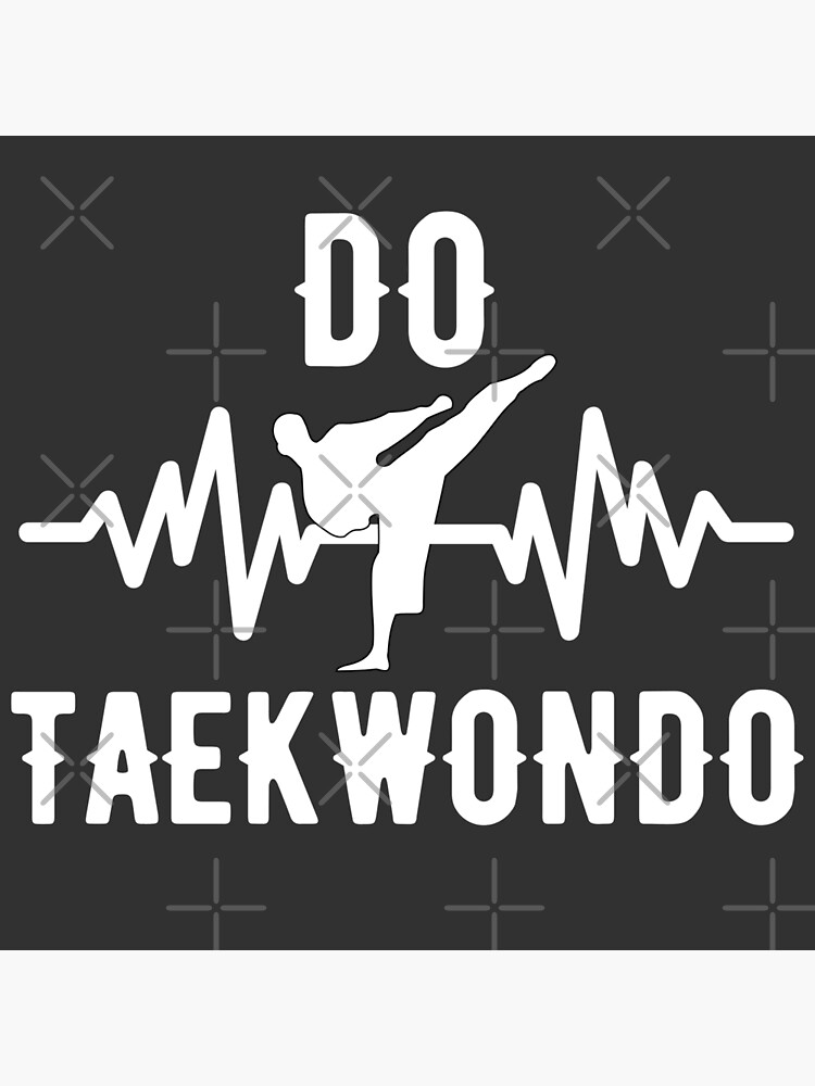 "Do Taekwondo, TKD, in white letters,Taekwondo philosophy, Korean ...