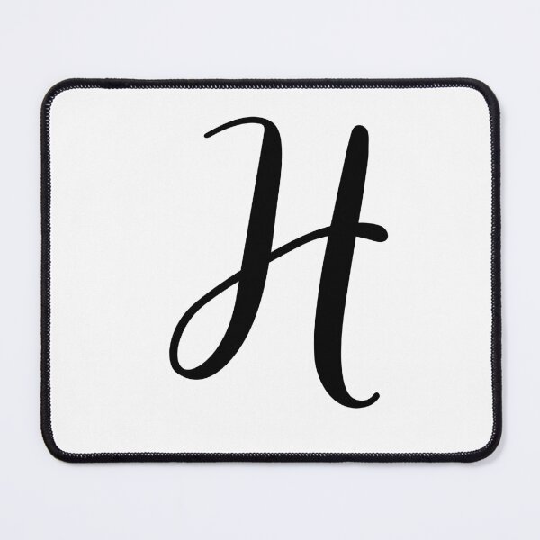 La Letra H En Cursiva