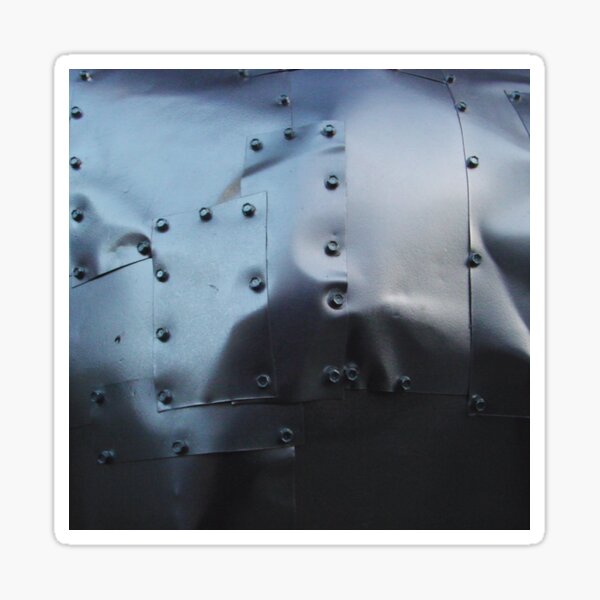 "metallic coating" Sticker for Sale by Elfredos | Redbubble