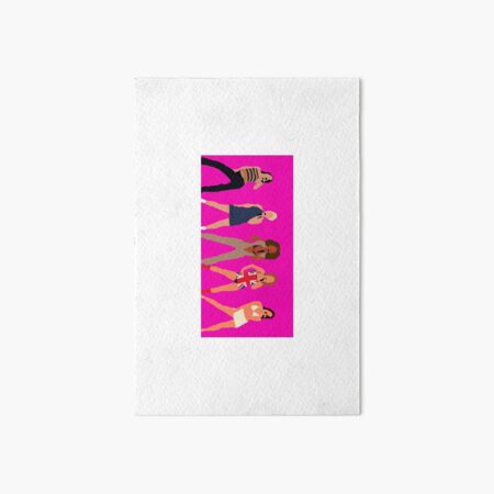 "spice girls cartoon" Art Board Print for Sale by Sophie-b28 | Redbubble