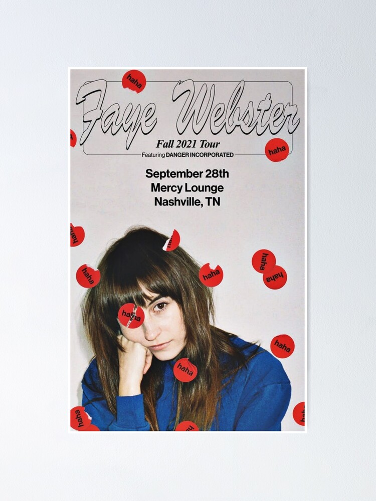 "Faye Webster " Poster for Sale by nicolepee | Redbubble