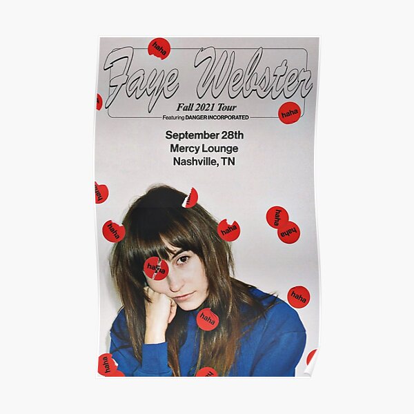 "Faye Webster " Poster for Sale by nicolepee | Redbubble