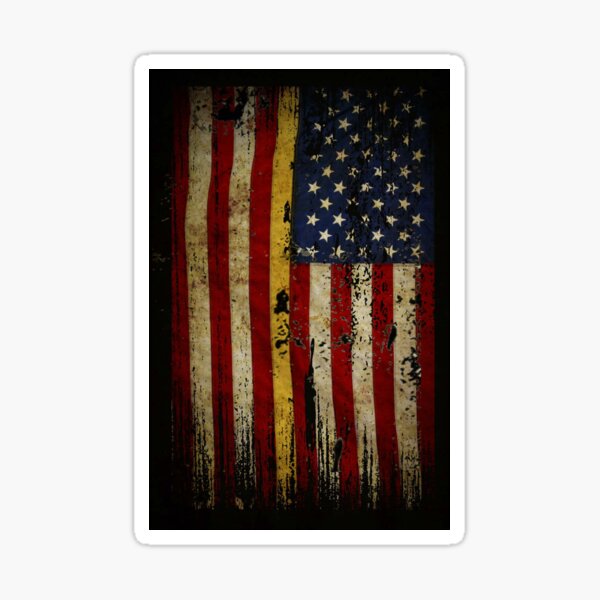 "American Flag - Security - Dispatch" Sticker for Sale by Cbakke ...