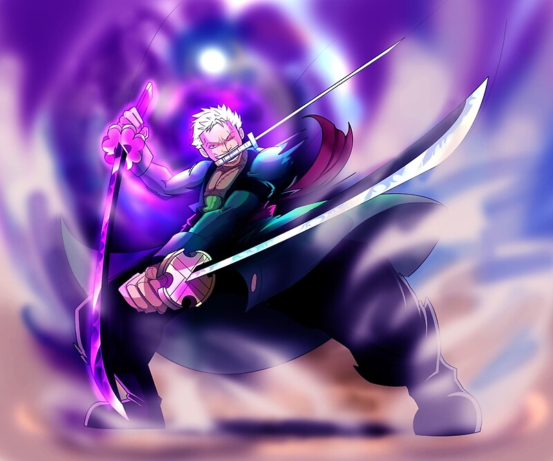 "Zoro Tribute" by the9thkingdom | Redbubble