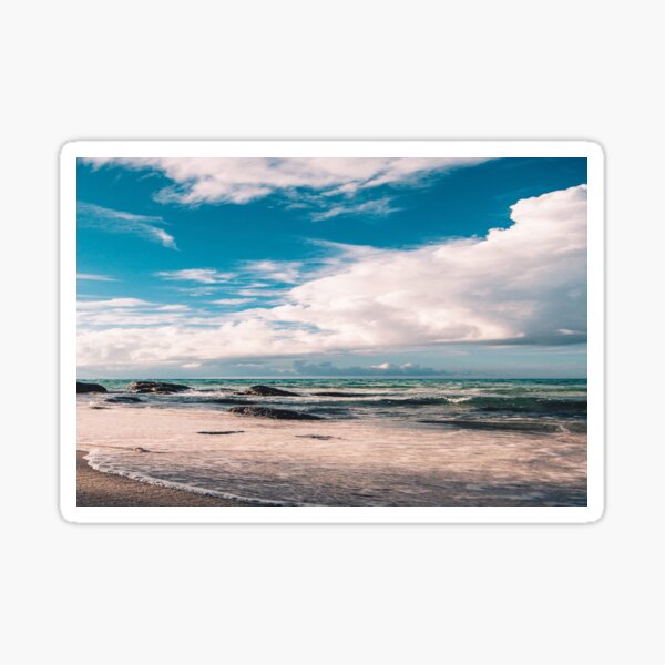 "Beach Scene Photography " Sticker by michellemoss14 | Redbubble