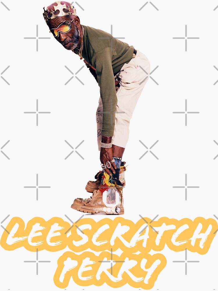 "lee scratch perry" Sticker for Sale by Mariocii | Redbubble