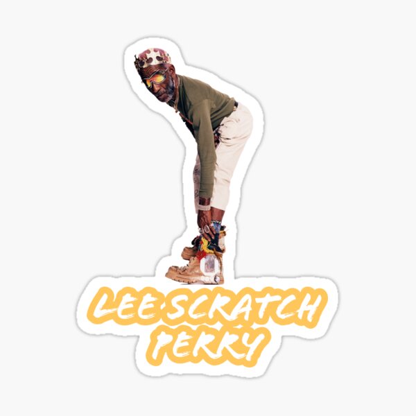 "lee scratch perry" Sticker for Sale by Mariocii | Redbubble