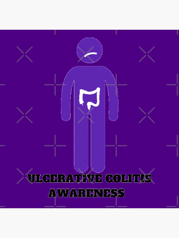 "Ulcerative Colitis Silhouette" Art Print for Sale by CaitlynConnor ...