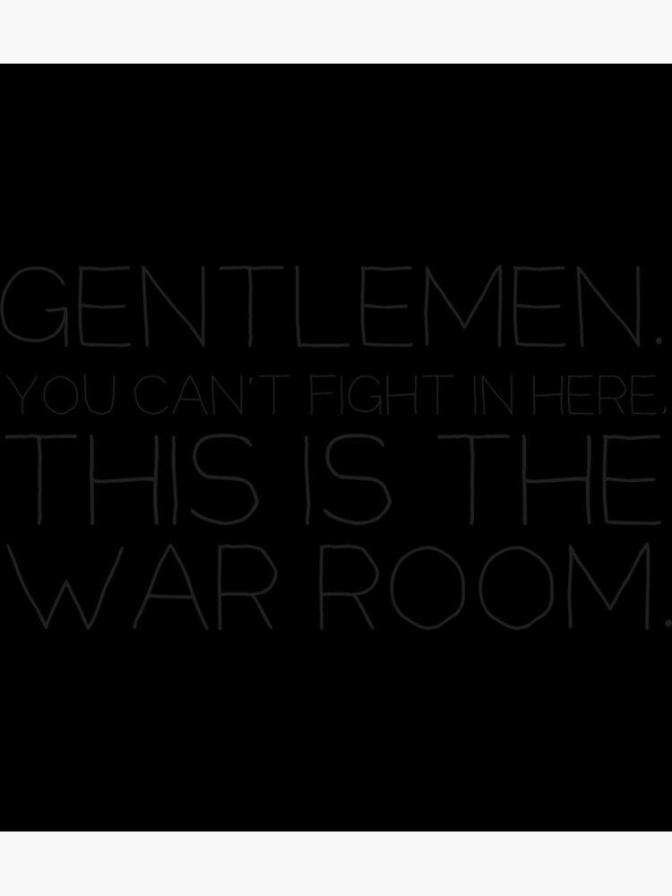 "Dr. Strangelove War Room Sticker" Poster for Sale by dopenni372 ...