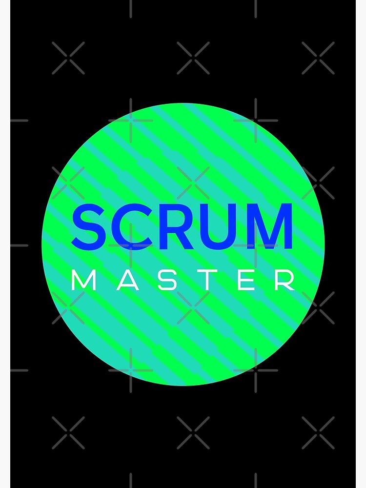 "Scrum Master Woman - Scrum Master Man Techie - IT Nerd Design" Spiral ...