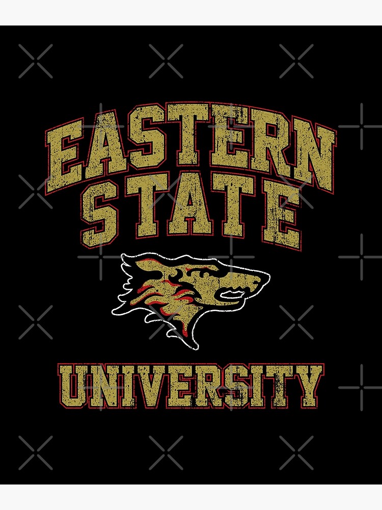 "Eastern State University - The Program" Poster for Sale by huckblade ...
