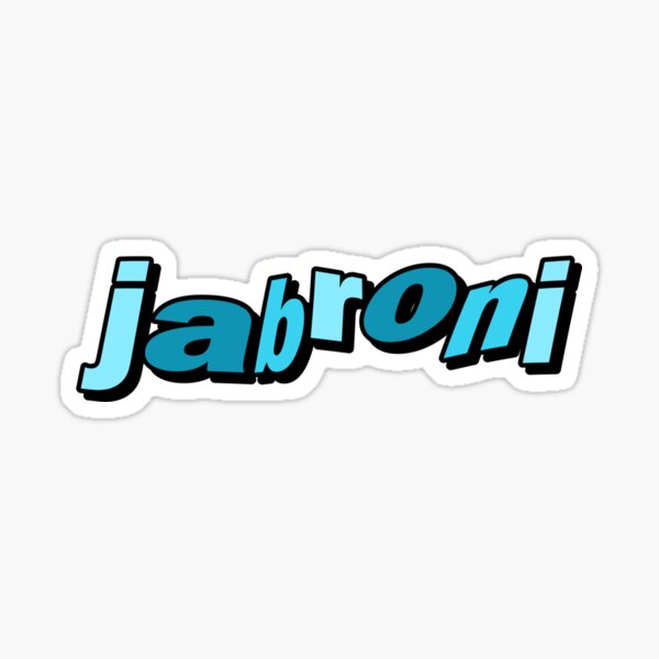 "Jabroni " Sticker for Sale by ferrone5 | Redbubble