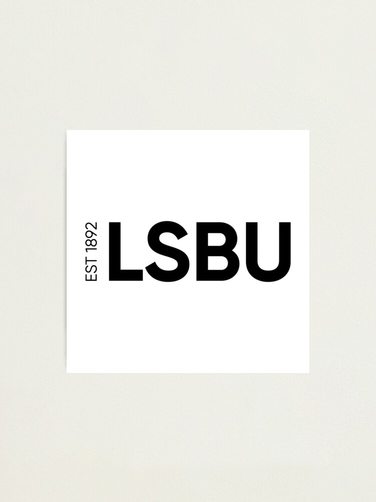 "LSBU College Logo" Photographic Print by JulieLeeShop | Redbubble