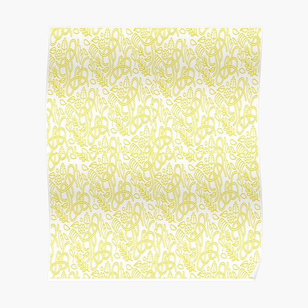 "Abstract nature outline pattern/digital art pattern" Poster by NAYDEZZ ...