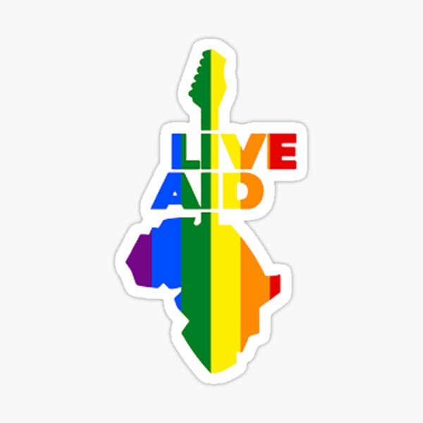 "Rainbow Music Live Concert" Sticker for Sale by kruizcarmen | Redbubble