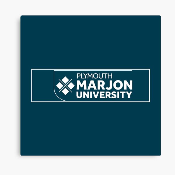 "Plymouth Marjon College Logo" Canvas Print for Sale by JulieLeeShop ...