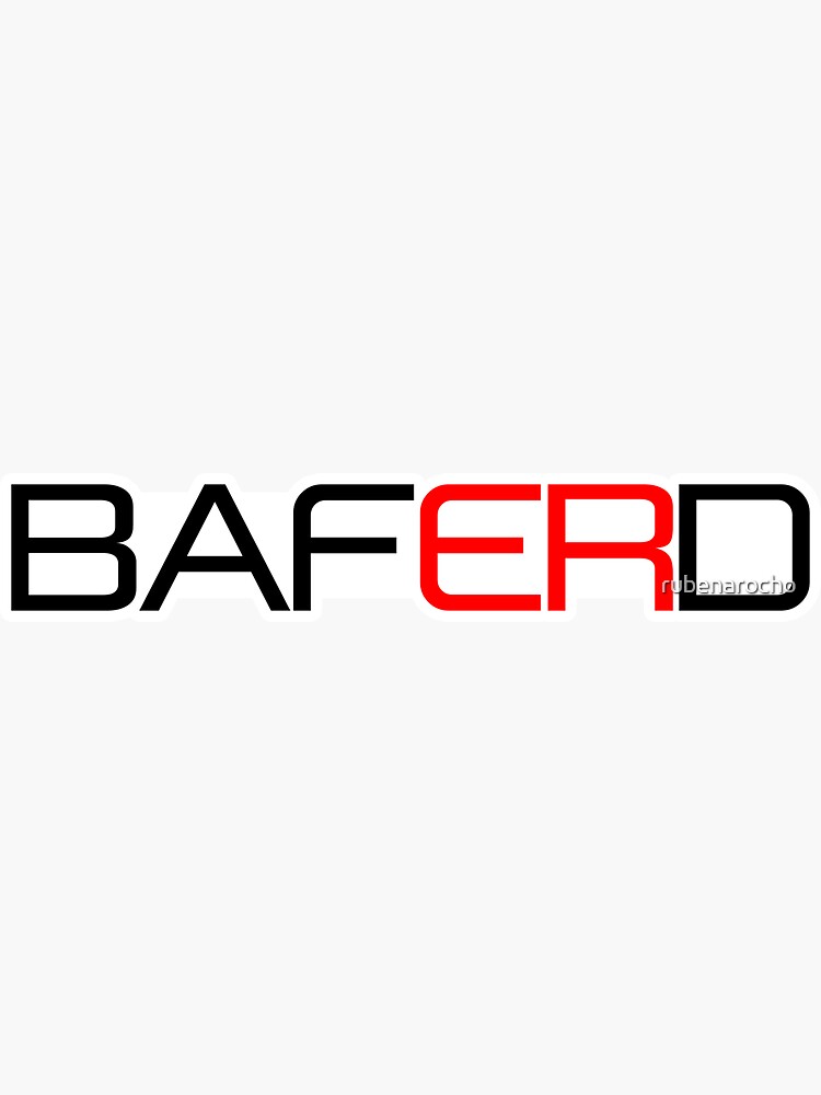 "BAFERD - Doctor Emergency" Sticker by rubenarocho | Redbubble