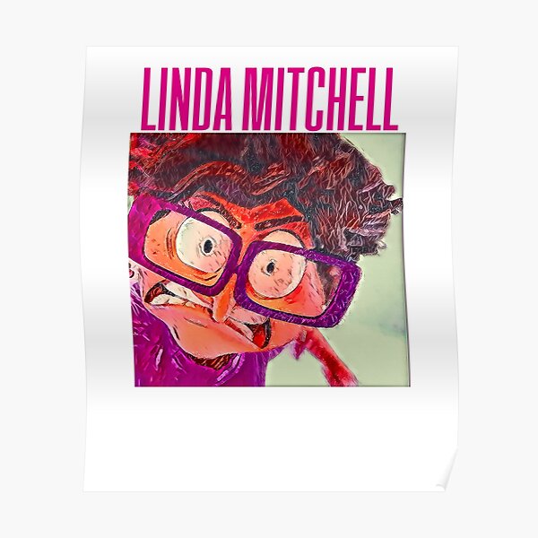 "Linda Mitchell painting The mitchells vs the machines" Poster by ...