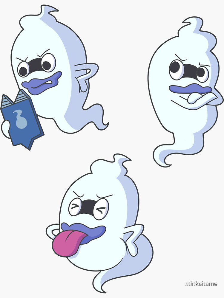 "Whisper!!!!!" Sticker by minkshame | Redbubble