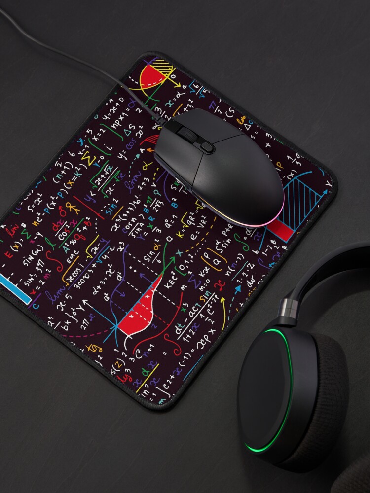 "Colorful Math Formulas" Mouse Pad for Sale by BluePlanet | Redbubble