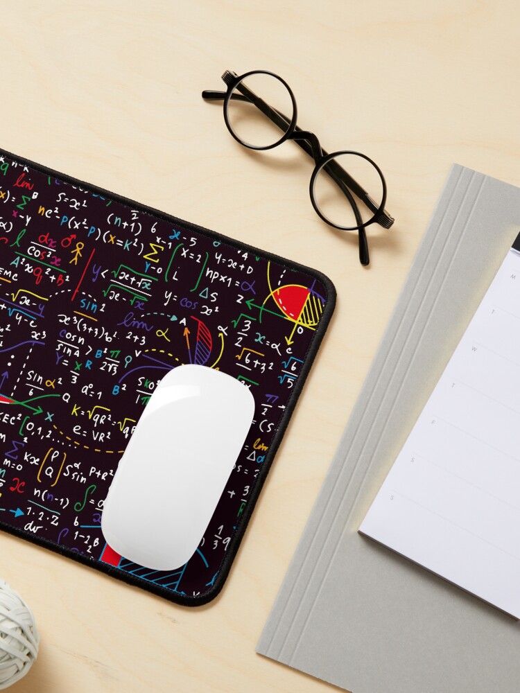 "Colorful Math Formulas" Mouse Pad for Sale by BluePlanet | Redbubble
