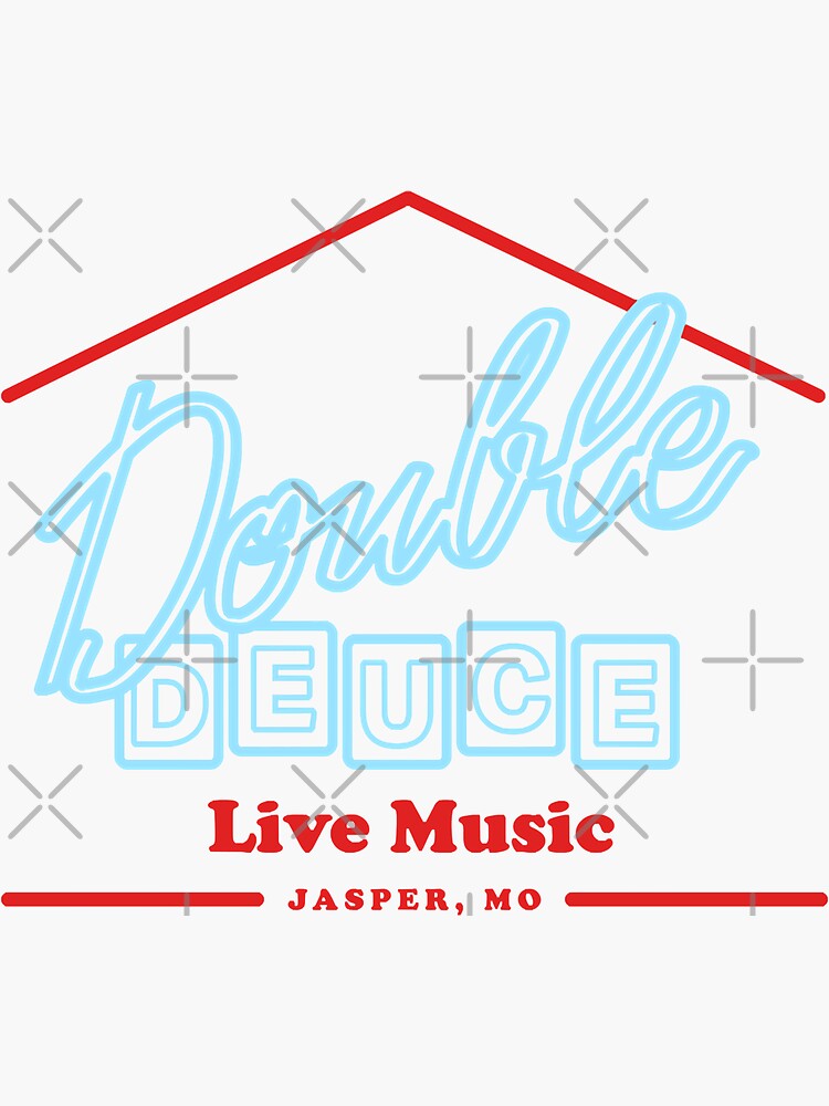 "Road House American Action Movies Double Deuce" Sticker for Sale by ...