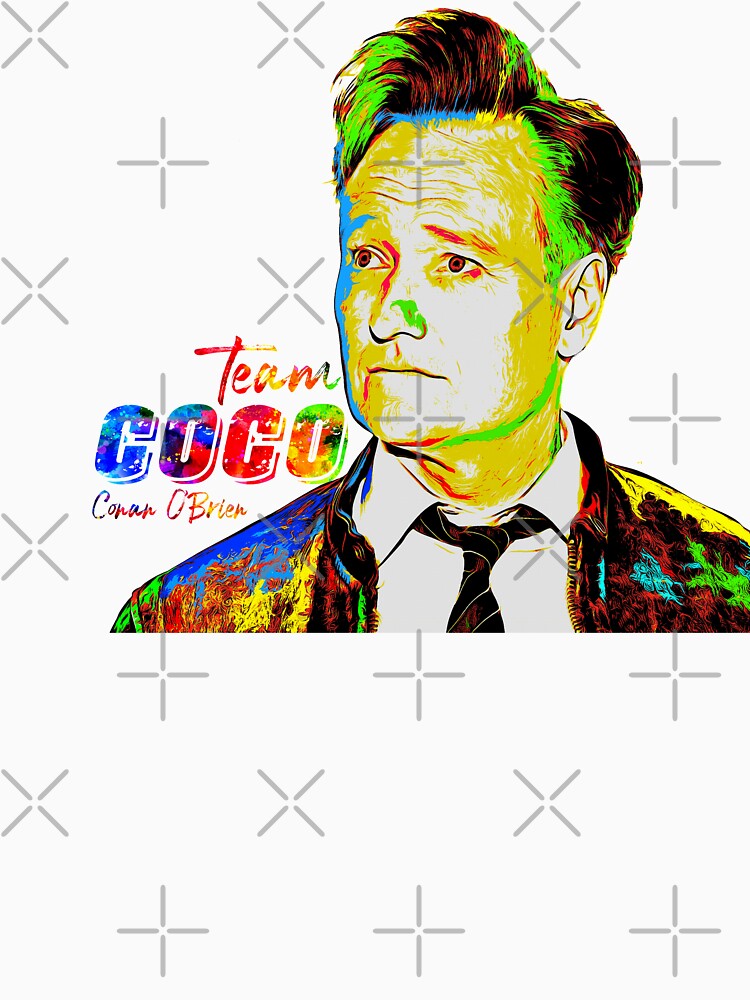 "conan o'brien team coco" T-shirt for Sale by MXanwar | Redbubble | teamcoco t-shirts - team ...