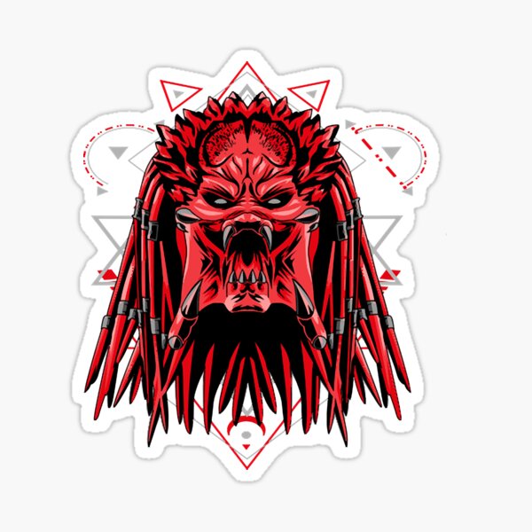 "predator " Sticker by jacesonstrasg | Redbubble