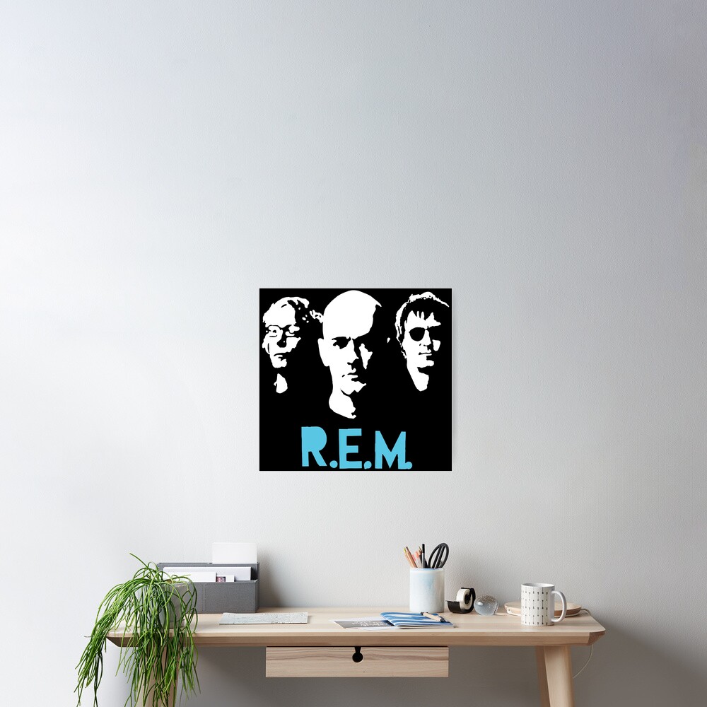 "REM ROCK BAND" Poster by ahmadtahmida | Redbubble