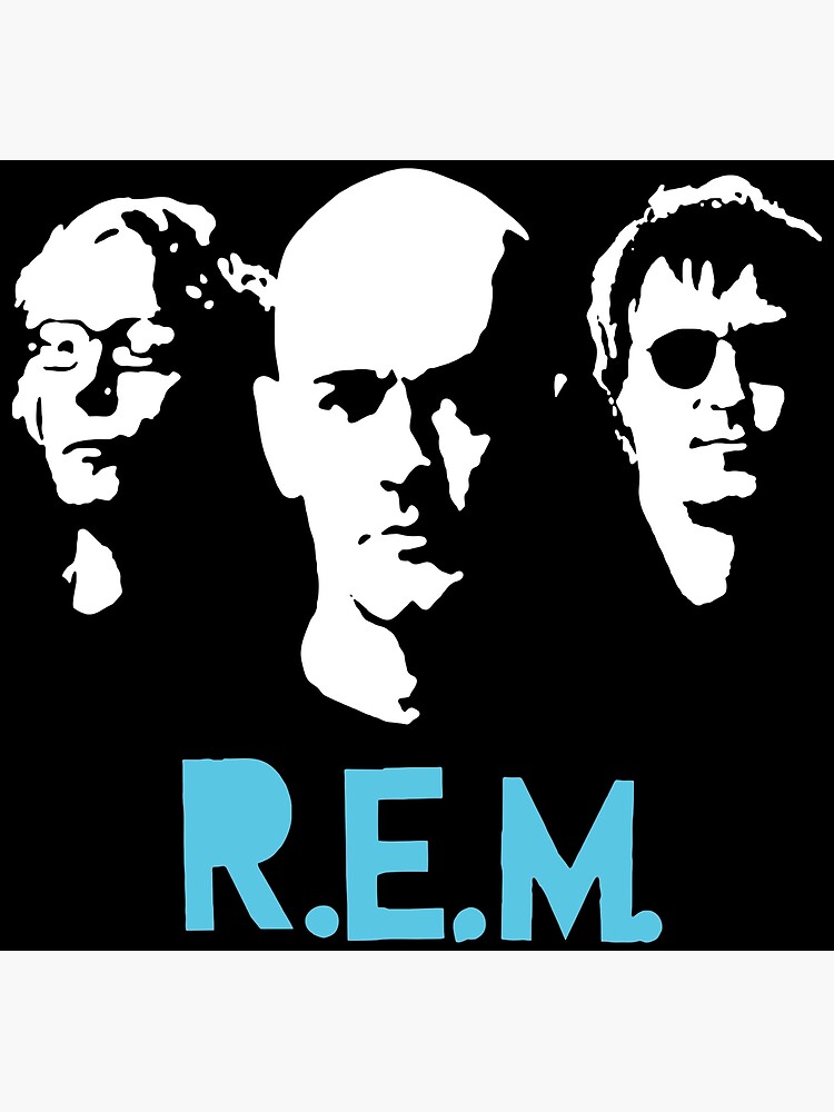 "REM ROCK BAND" Poster by ahmadtahmida | Redbubble