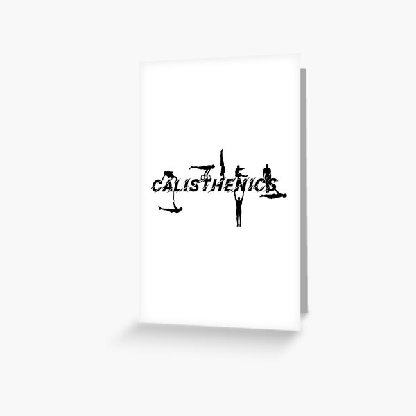 "Calisthenics (Black Logo)" Greeting Card for Sale by jackson-bryant ...