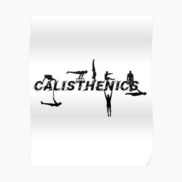 "Calisthenics (Black Logo)" Poster for Sale by jackson-bryant | Redbubble