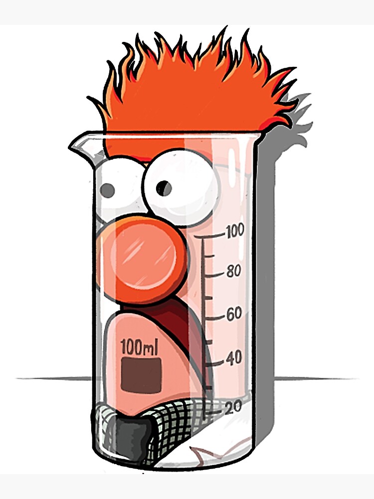 "Beaker Muppets Science " Poster by Silky0110 | Redbubble