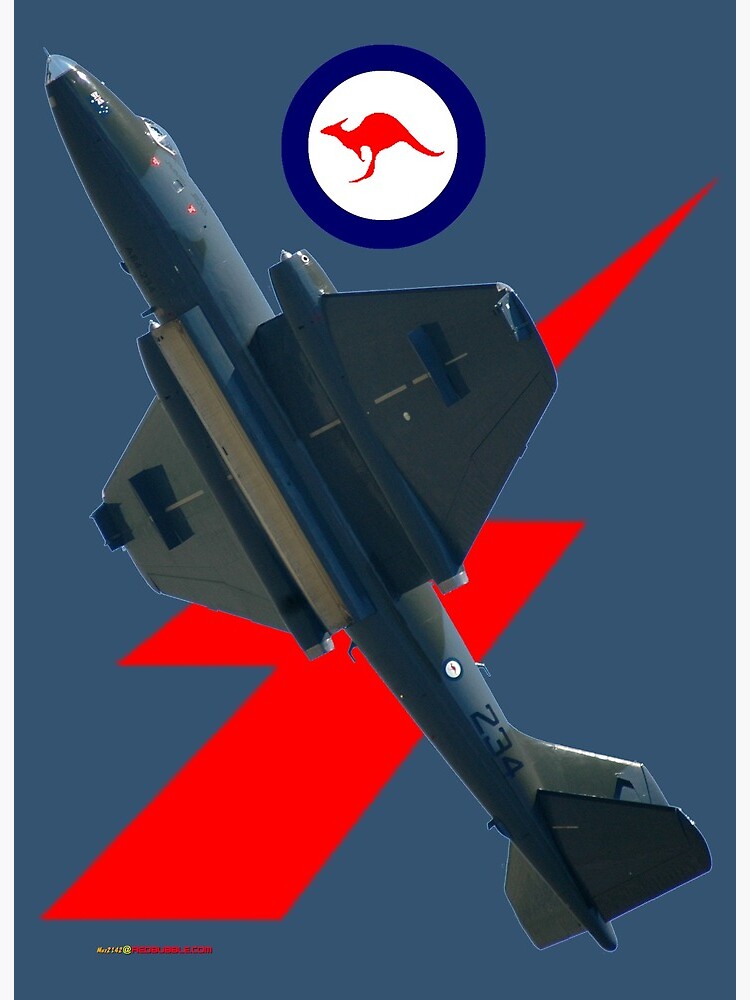 "Roundel Series (RAAF kangaroo roundel) - Canberra A84-234 2008" Art ...