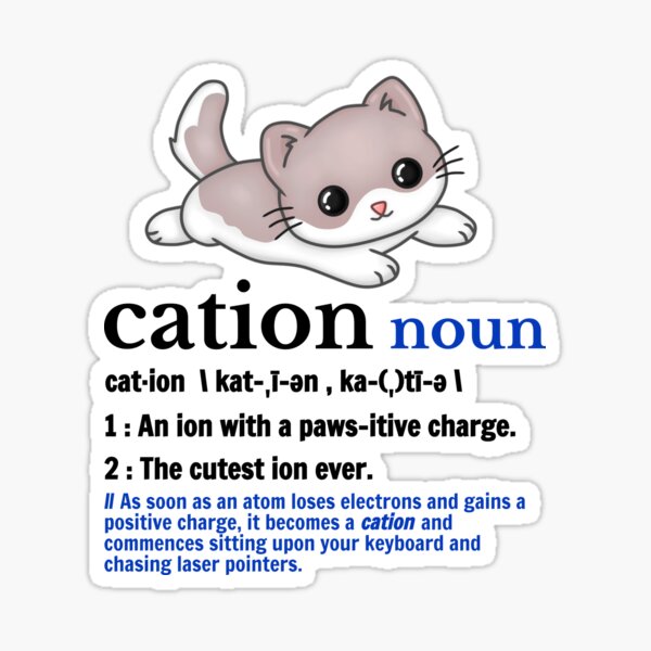 "Cation" Sticker for Sale by karhnak | Redbubble