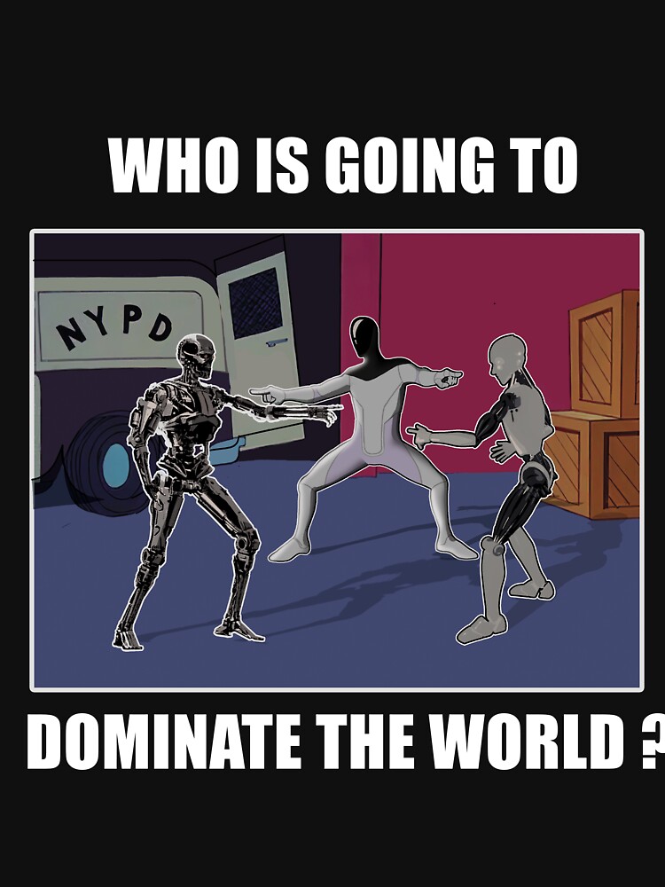 "TESLA BOT- MEME" T-shirt for Sale by desenhar | Redbubble | tesla bot ...