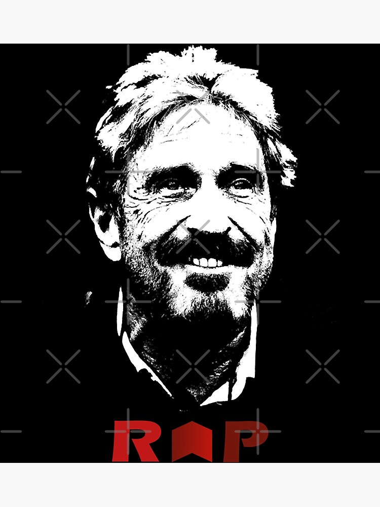 "Rip John legend" Poster for Sale by FieldsRuth | Redbubble