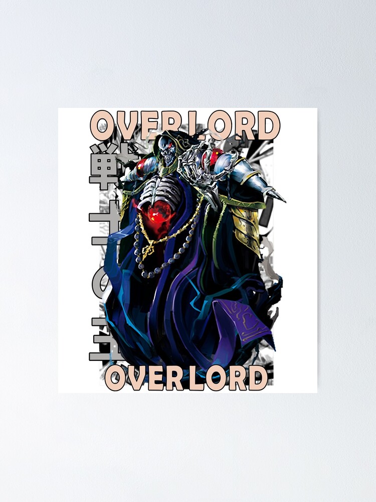 "Ainz Ooal Gown Momonga Overlord Overlord Anime Light Novel weeaboo ...