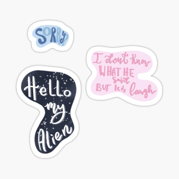 "BTS iconic quotes" Sticker by Armyart94 | Redbubble