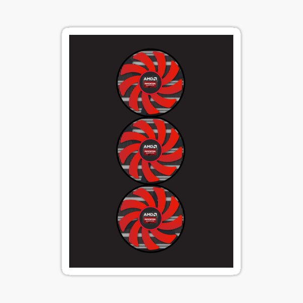 "AMD Radion HD7990" Sticker by nADerL | Redbubble