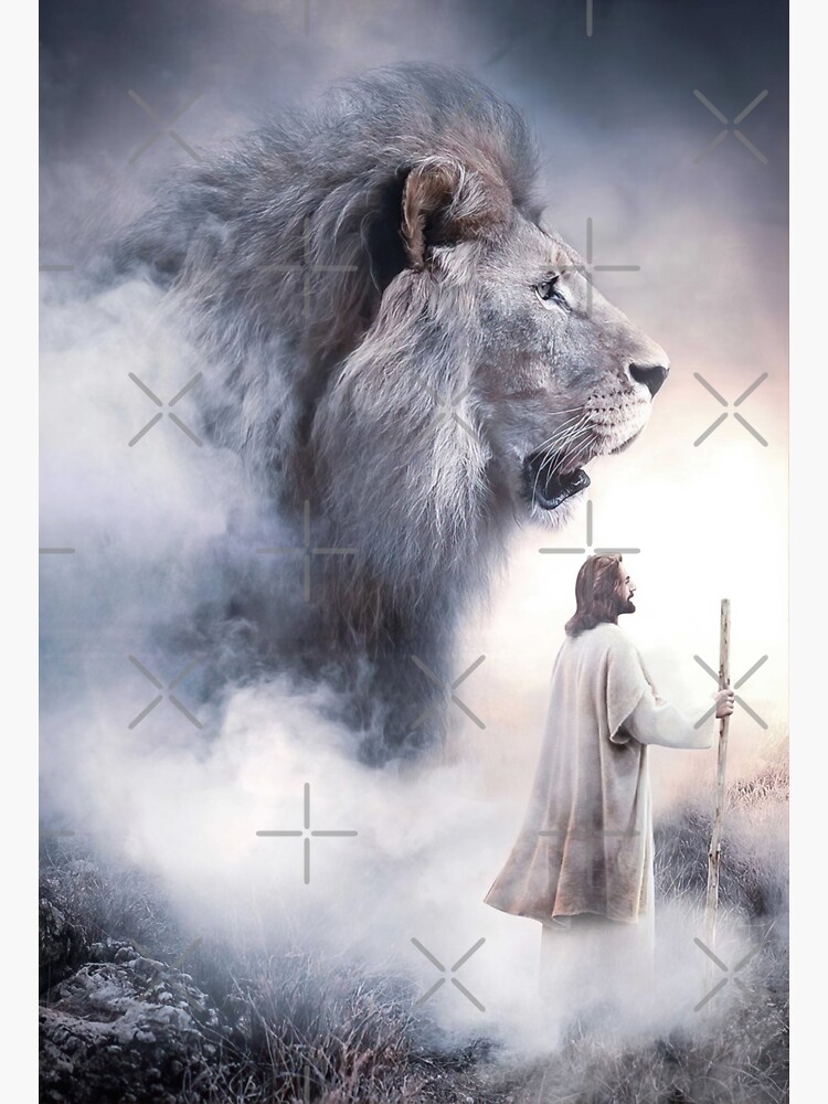 Pegatina «Regalos Cristianos Jesús Y León - León Blanco Jesús - Regalos ...