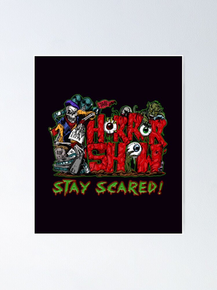 "Horror Season 6 Logo Stay Scared" Poster for Sale by CordeyIgnacio ...
