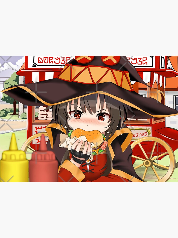 "Megumin" Sticker for Sale by Nookzi96 | Redbubble