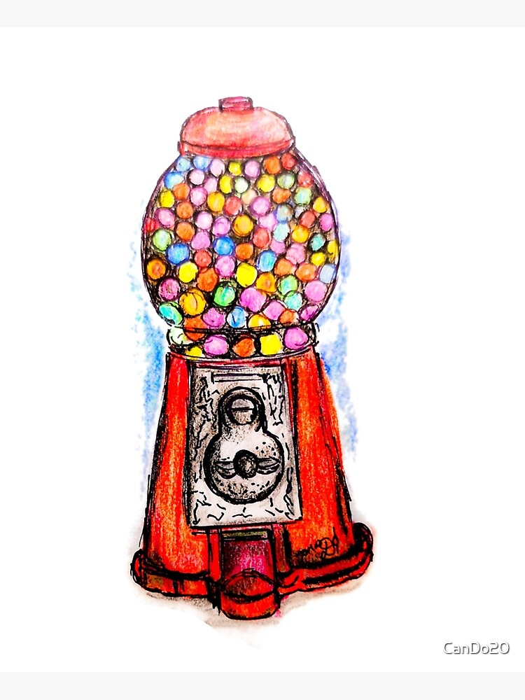 "Gumball Machine" Poster for Sale by CanDo20 | Redbubble