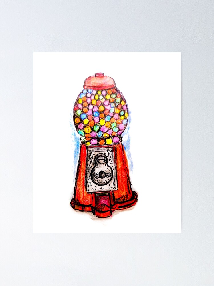 "Gumball Machine" Poster for Sale by CanDo20 | Redbubble