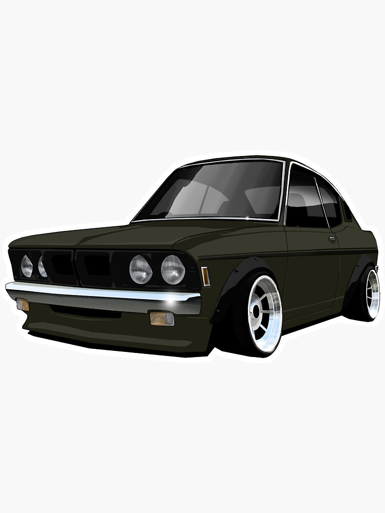 "Mitsubishi Galant GTO" Sticker for Sale by WhyGrowUp | Redbubble