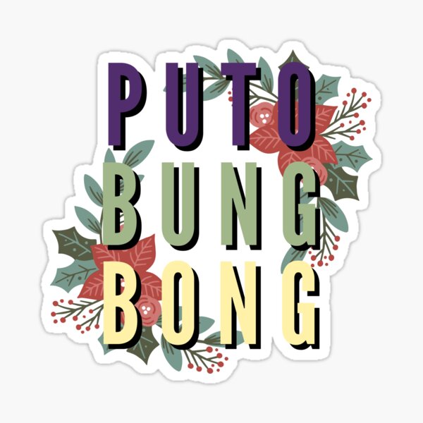 "Puto Bungbong | Filipino Christmas " Sticker for Sale by ...